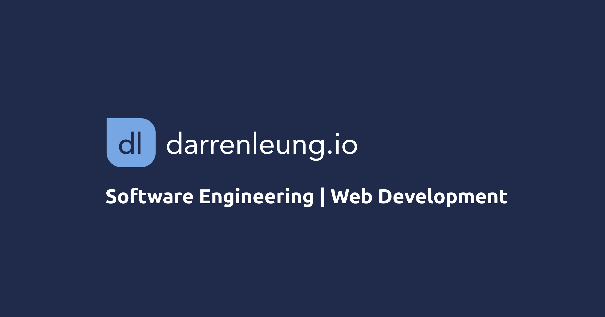 Darren Leung | Software Engineer